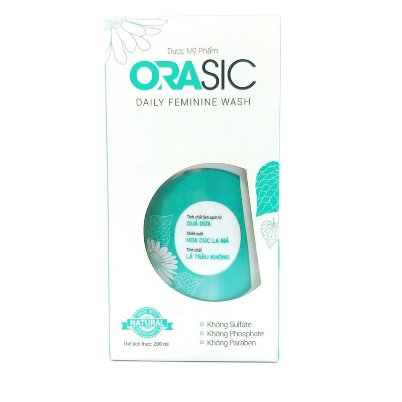 Dung dịch vệ sinh hằng ngày Orasic hộp 1 chai 200ml | Medigo
