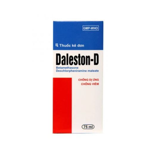 Siro chống dị ứng Daleston -D hộp 1 chai 75ml