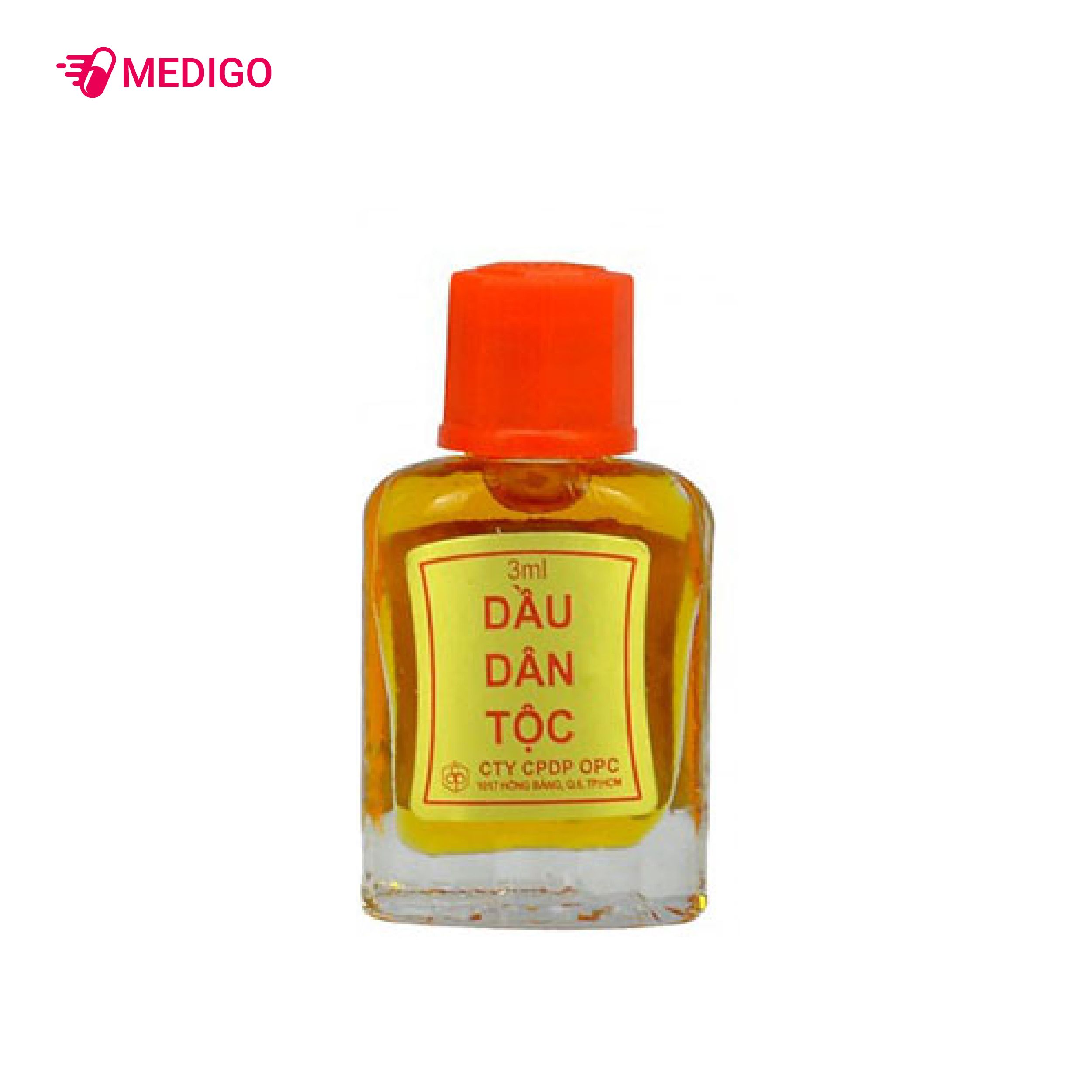 Dầu Dân Tộc OPC hộp 1 chai 3ml