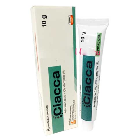 Gel bôi ngoài da Ciacca hộp 1 tuýp 10 gram | Medigo