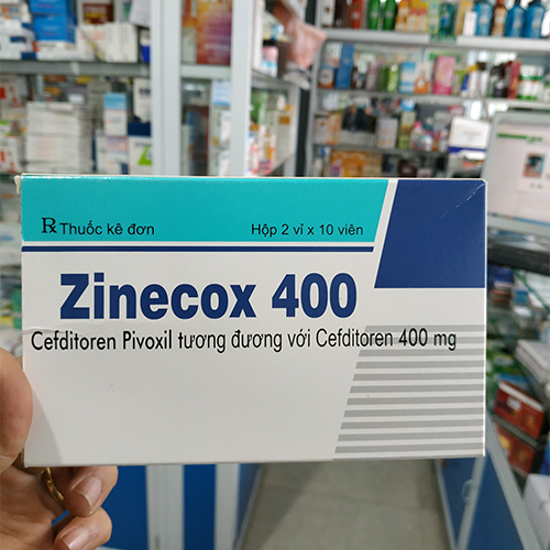 Zinecox 400 hộp 20 viên
