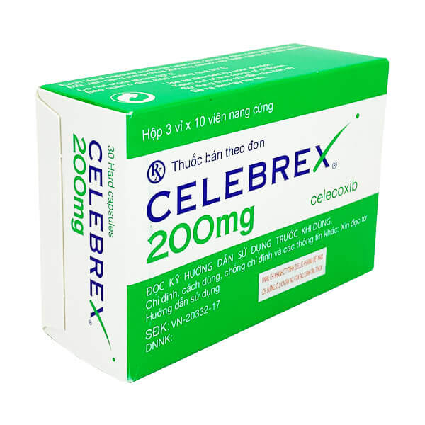 Thuốc kháng viêm Celebrex 200mg hộp 30 viên | Medigo