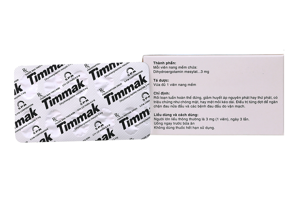 Timmak hộp 60 viên | Medigo