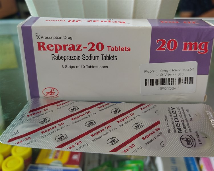 Repraz - 20 Tablets hộp 30 viên