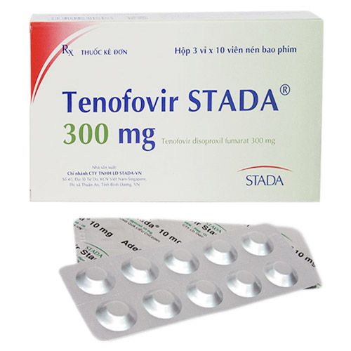 Thuốc kháng virus Tenofovir STADA 300mg hộp 30 viên