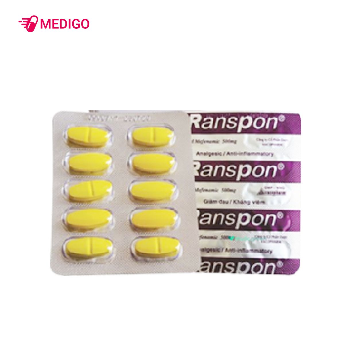 Thuốc giảm đau, hạ sốt Effer-Paralmax Codein 10 hộp 5 vỉ x 4 viên