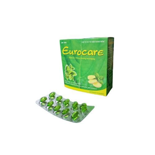Thuốc ho Eurocare hộp 10 vỉ x 10 viên | Medigo