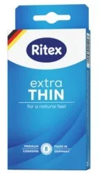 Bao cao su siêu mỏng Ritex Extra Dunn Extra Thin hộp 8 cái | Medigo