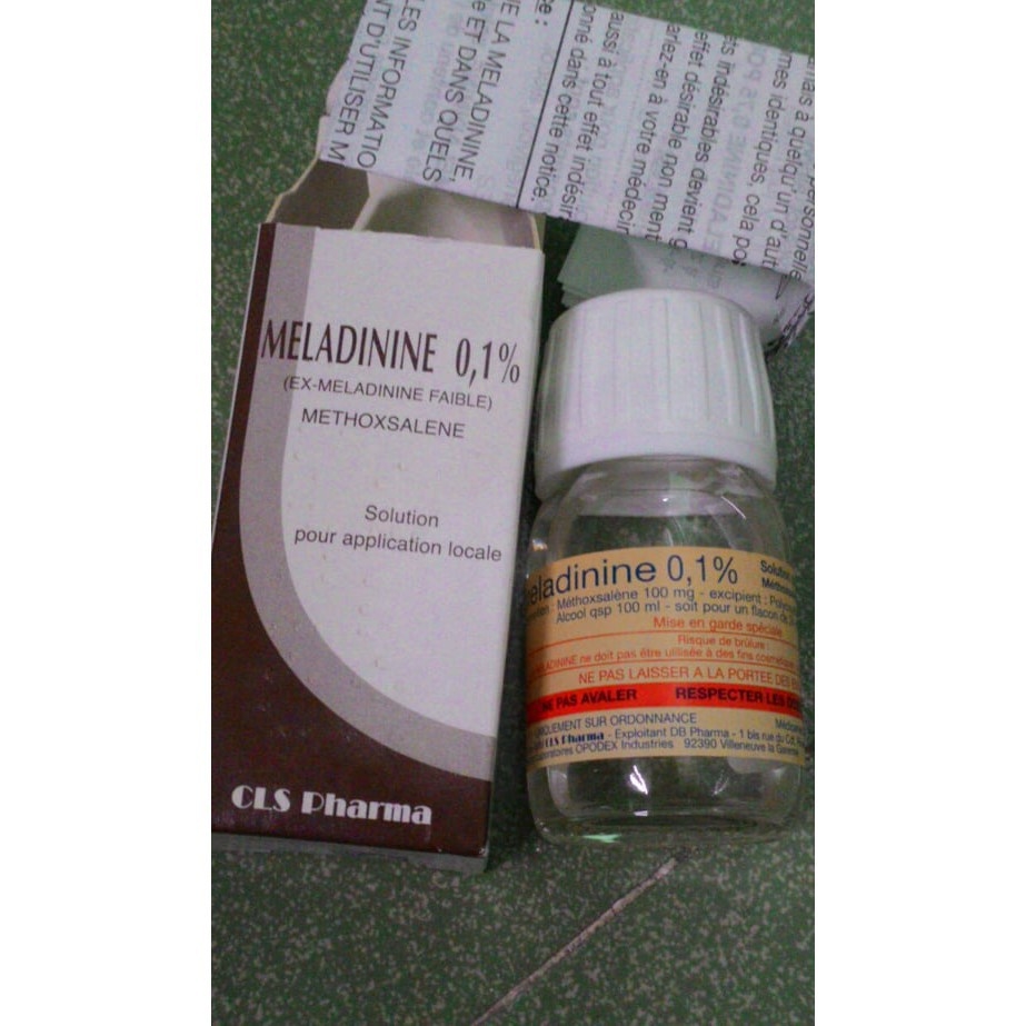 Thuốc da liễu Meladinine 0,1% hộp 1 chai 100ml