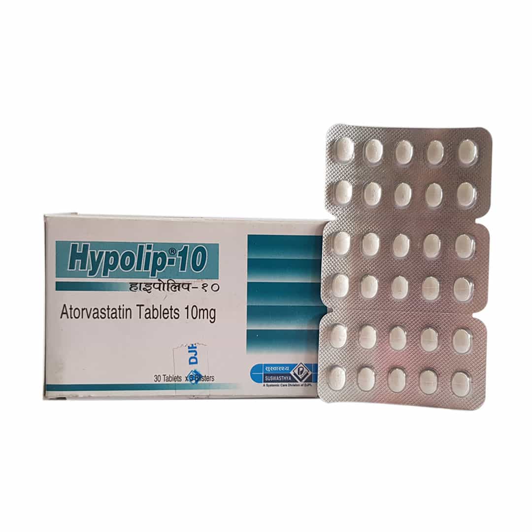 Thuốc tim mạch HYPOLIP-10 hộp 3 vỉ x 10 viên | Medigo