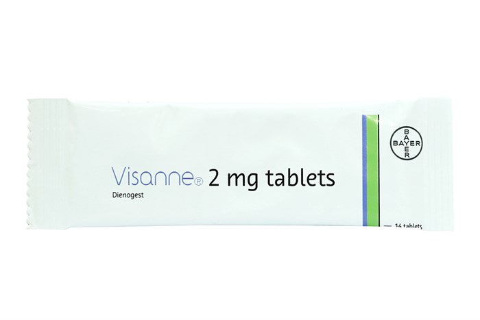 Visanne 2mg hộp 28 viên