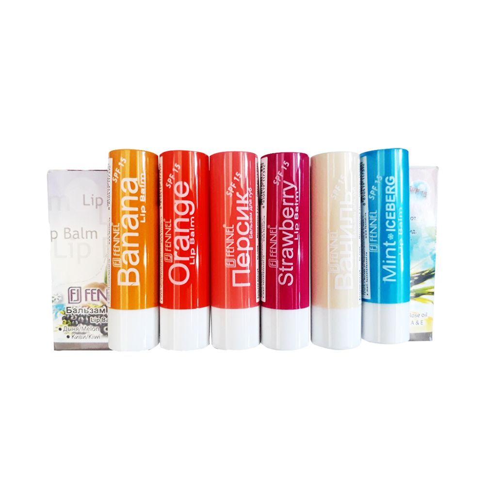 Son dưỡng môi thảo dược Nga Fennel Lip Balm hộp 12 thỏi | Medigo