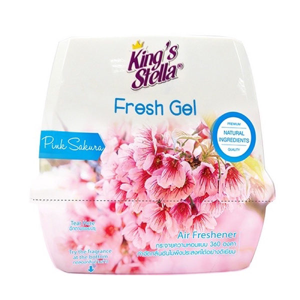 Sáp thơm King's Stella Fresh Gel hộp 80g