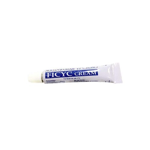 Thuốc điều trị da liễu Ficyc cream ACYCLOVIR hộp 1 tuýp 5g