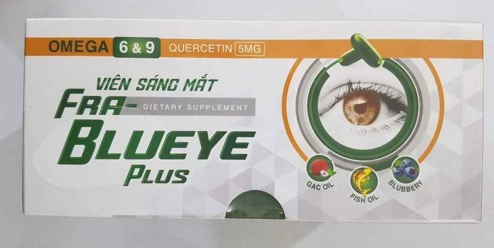 Viên sáng mắt FRA - BLUEYE Plus hộp 60 viên | Medigo