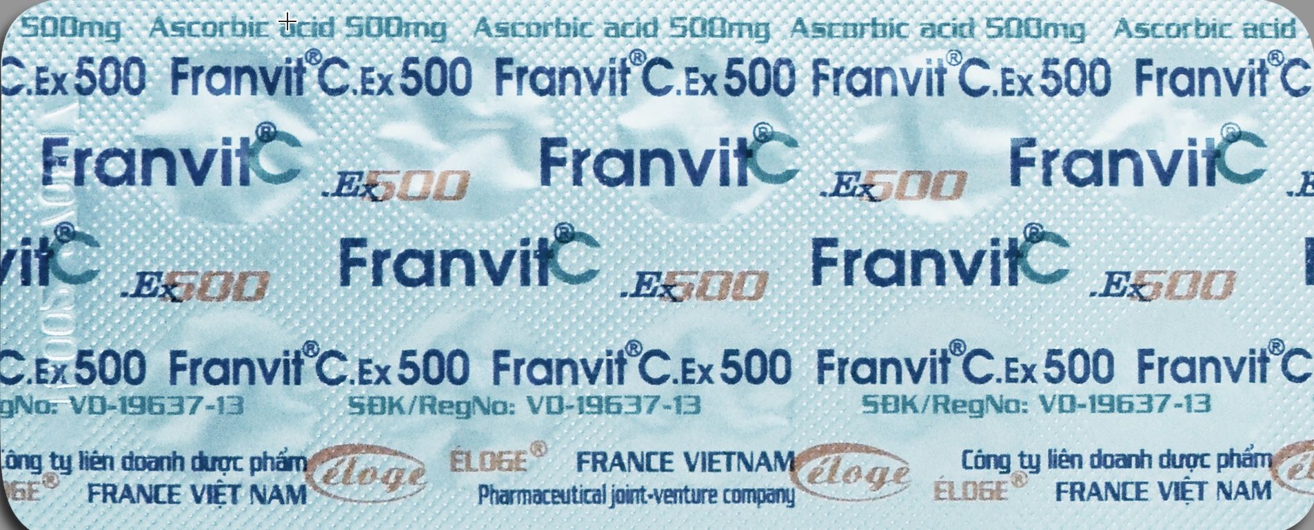 Thuốc bổ sung vitamin C Franvit C Ex 500 hộp 50 viên