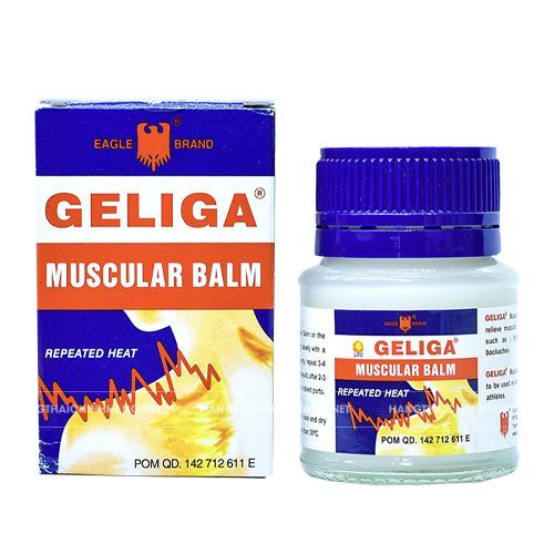 Dầu cù là lửa Geliga Muscular Balm hộp 1 lọ 40g