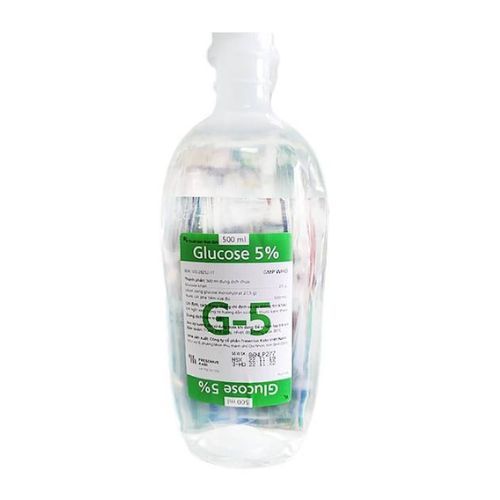 Dịch truyền Glucose 5% (Bình Định) chai 500ml
