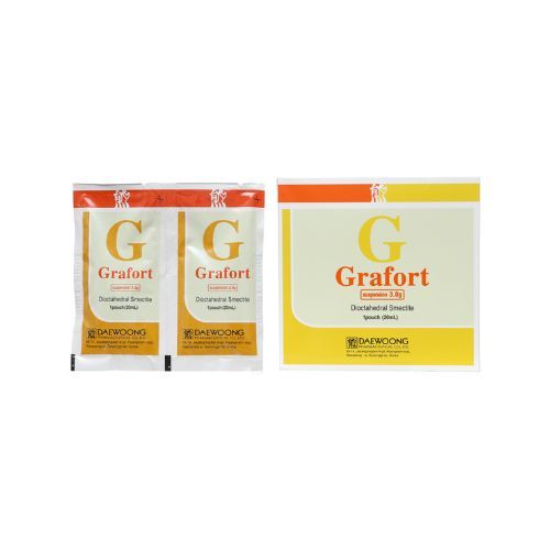 Thuốc trị tiêu chảy Grafort 3g hộp 20 gói x 20ml