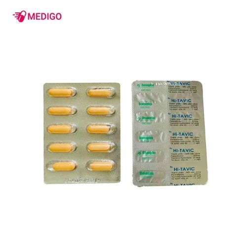 Thuốc giảm đau Hi-Tavic Danapha hộp 6 vỉ x 10 viên