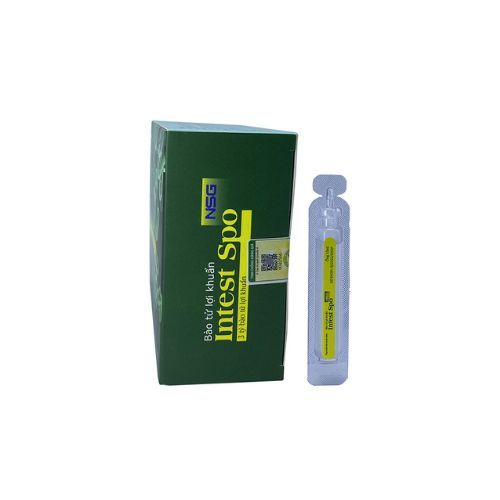 Bào tử lợi khuẩn đường ruột Intest Spo NSG 3 tỷ lợi khuẩn hộp 4 vỉ x 5 ...