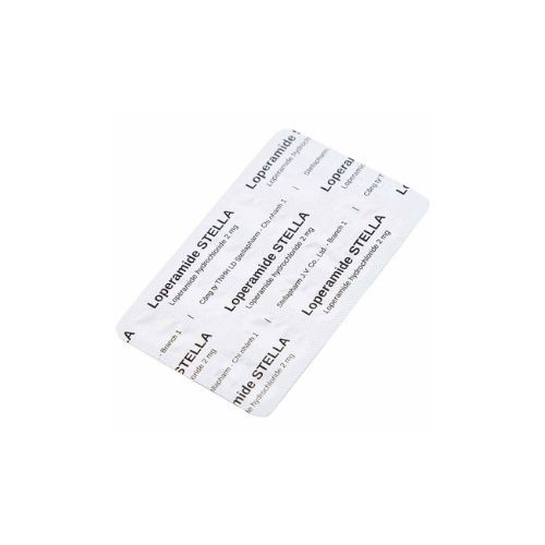 Thuốc trị tiêu chảy Loperamide STELLA 2mg hộp 50 viên