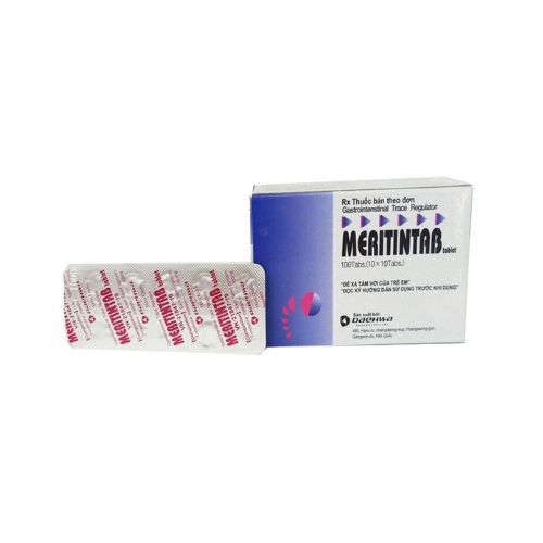 Thuốc trị hội chứng ruột kích thích Meritintab 100mg Dae Hwa hộp 10 vỉ ...