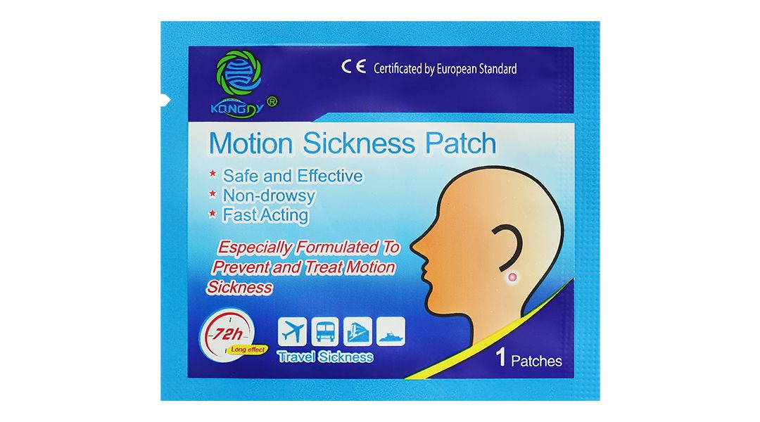 Miếng dán chống say tàu xe Fobelife Motion Sickness Patch hộp 10 miếng