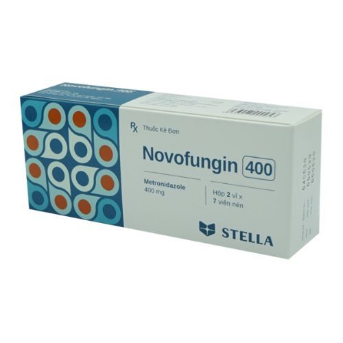 Thuốc kháng sinh Novofungin 400 hộp 14 viên | Medigo