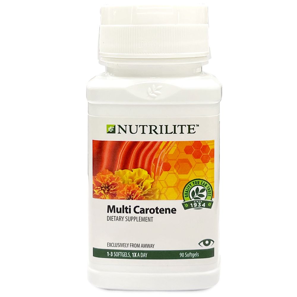 Viên uống bổ sung vitamin A NUTRILITE Multi Carotene lọ 90 viên