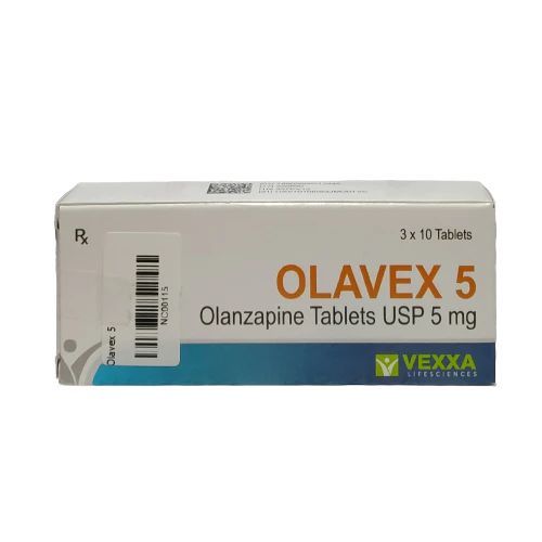 Thuốc điều trị tâm thần OLAVEX 5 hộp 3 vỉ x 10 viên