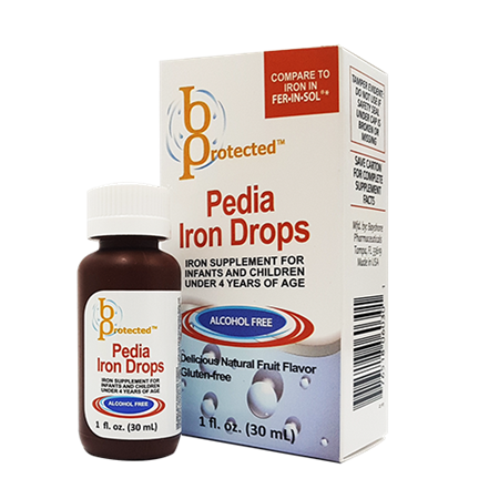 Siro giúp bổ sung sắt cho trẻ em Pedia Iron Drops hộp 1 chai 30ml