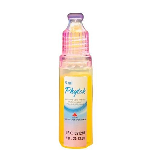 Nhũ tương uống nhỏ giọt Phytok 5ml hộp 1 ống 5ml | Medigo