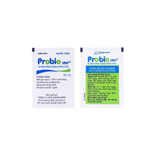Men vi sinh Probio IMP hộp 14 gói x 1g