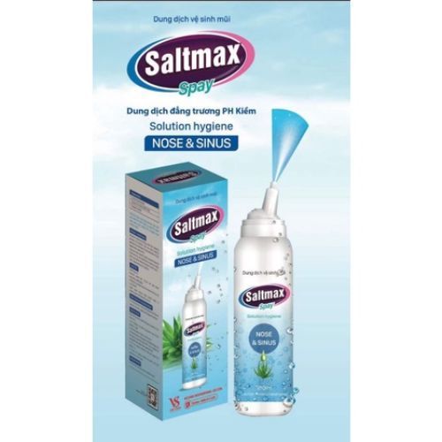 Dung dịch vệ sinh mũi Saltmax Spay Nose & Sinus hộp 1 chai 100ml