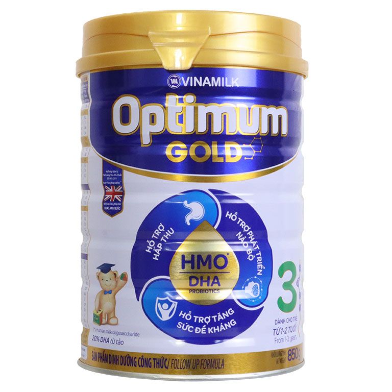 Sữa bột Optimum GOLD 3 lon 850g | Medigo