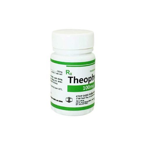 Thuốc hen suyễn Theophylin 100mg TW2 lọ 200 viên | Medigo