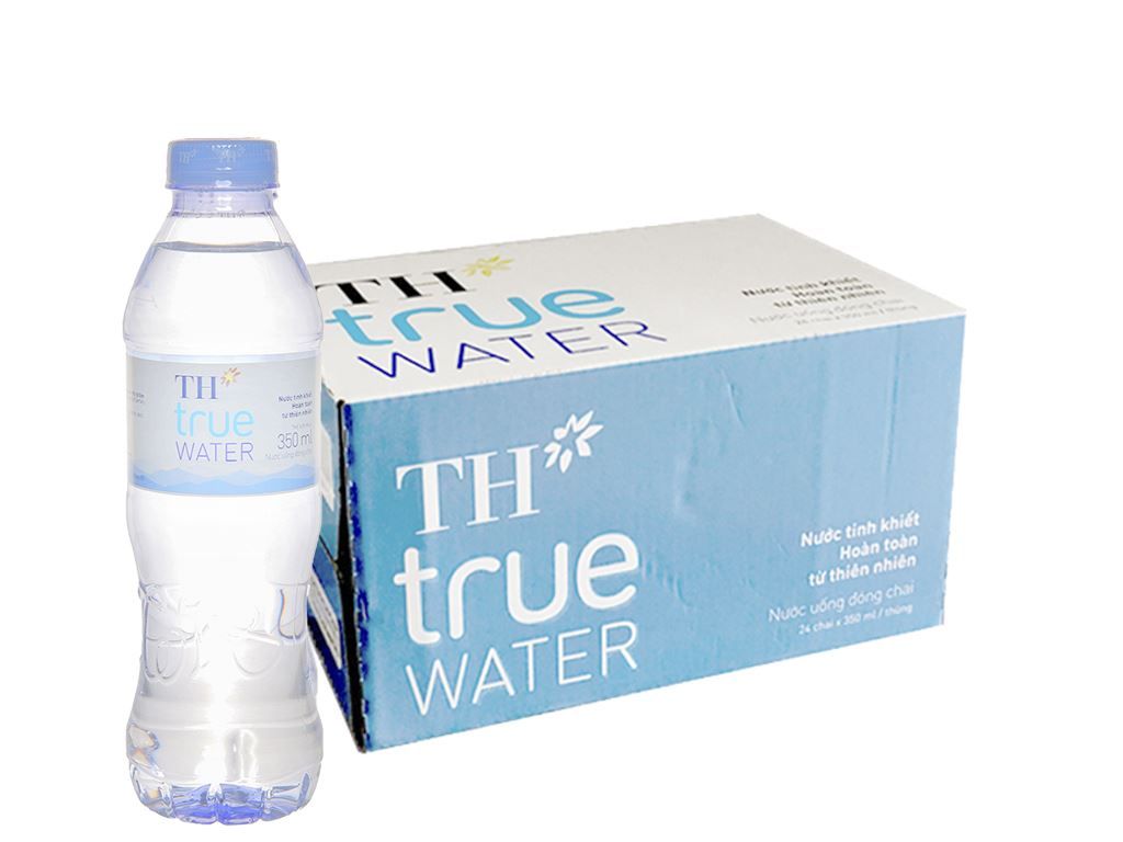 Nước suối TH True Water chai 350ml | Medigo