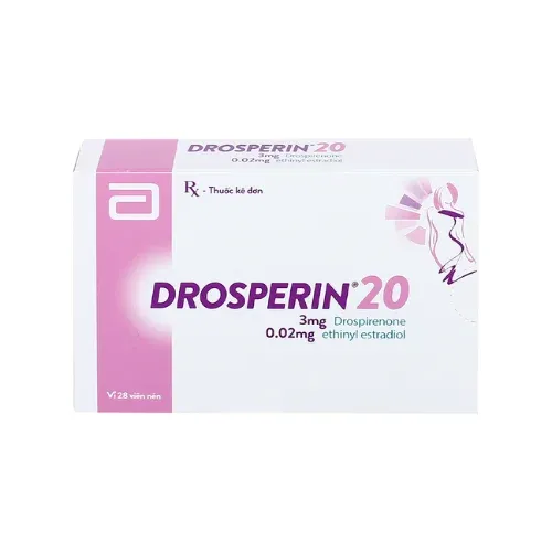 Thuốc tránh thai Drosperin 20 hộp 28 viên | Medigo