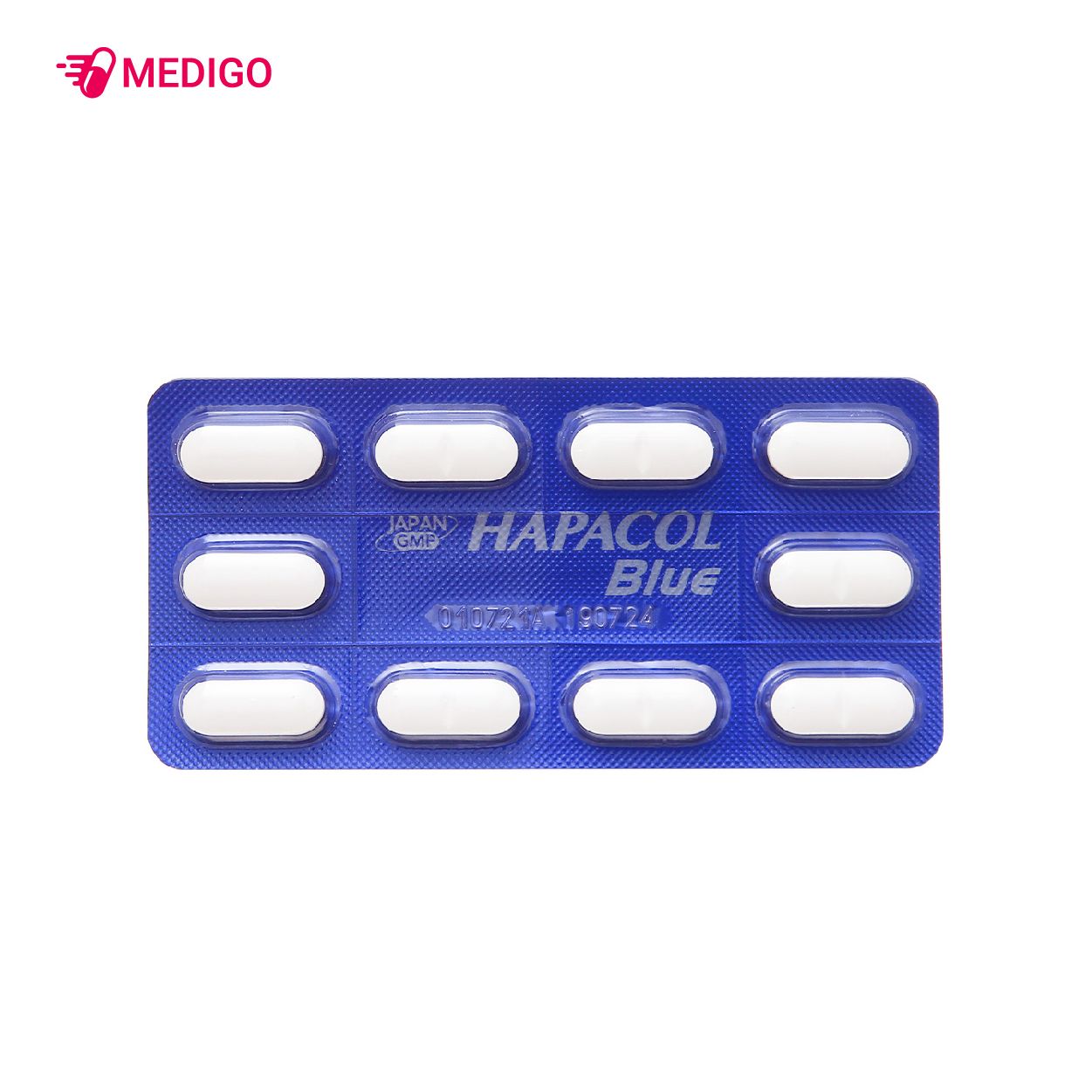 Thuốc giảm đau, hạ sốt Hapacol Blue hộp 100 viên