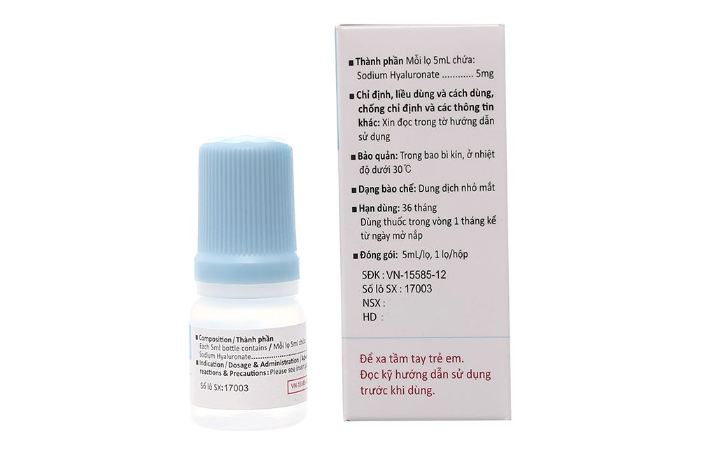 Thuốc nhỏ mắt Hameron hộp 1 lọ 5ml | Medigo