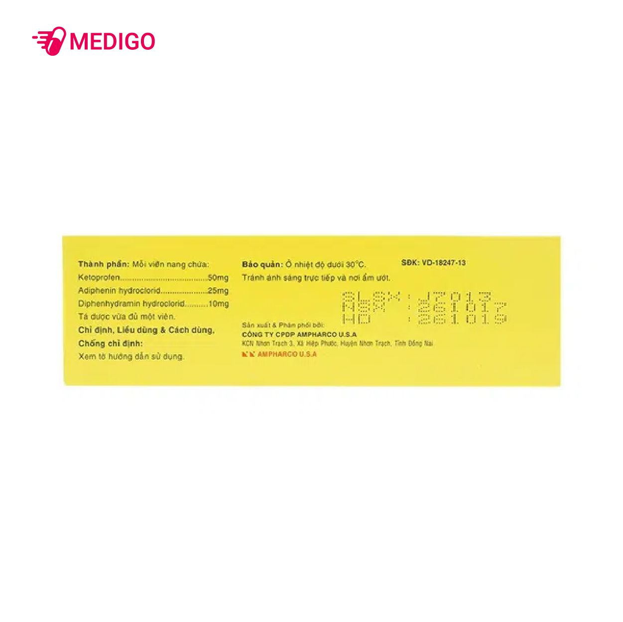 Thuốc giảm đau co thắt cơ trơn NIDAL hộp 30 viên | Medigo