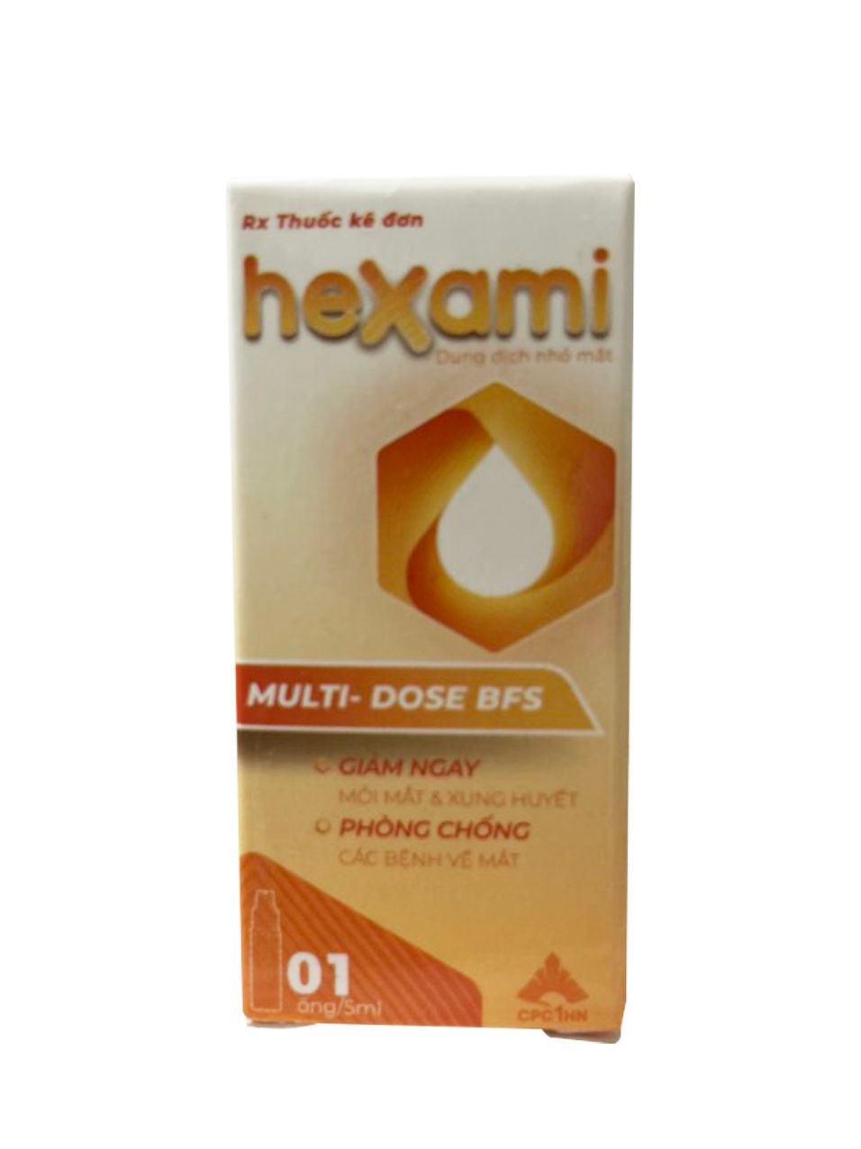 Dung dịch nhỏ mắt Hexami Multi - Dose BFS hộp 1 lọ 5ml | Medigo