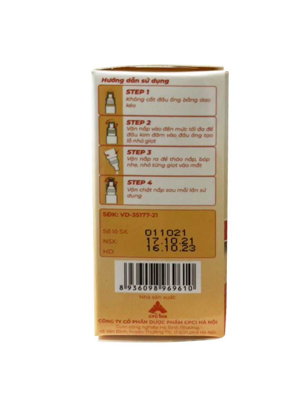 Dung dịch nhỏ mắt Hexami Multi - Dose BFS hộp 1 lọ 5ml | Medigo