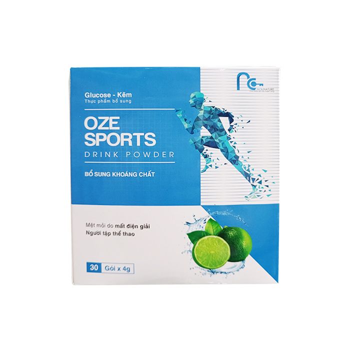 Bổ sung khoáng chất, điện giải OZE SPORTS Drink Powder (hương chanh ...