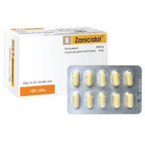Thuốc giảm đau, kháng viêm Zanicidol 500mg hộp 10 vỉ x 10 viên
