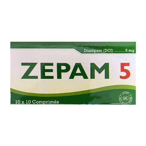 Thuốc an thần ZEPAM 5 hộp 10 vỉ x 10 viên