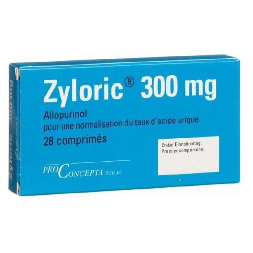 Thuốc điều trị bệnh gout Zyloric 300mg hộp 28 viên nén | Medigo